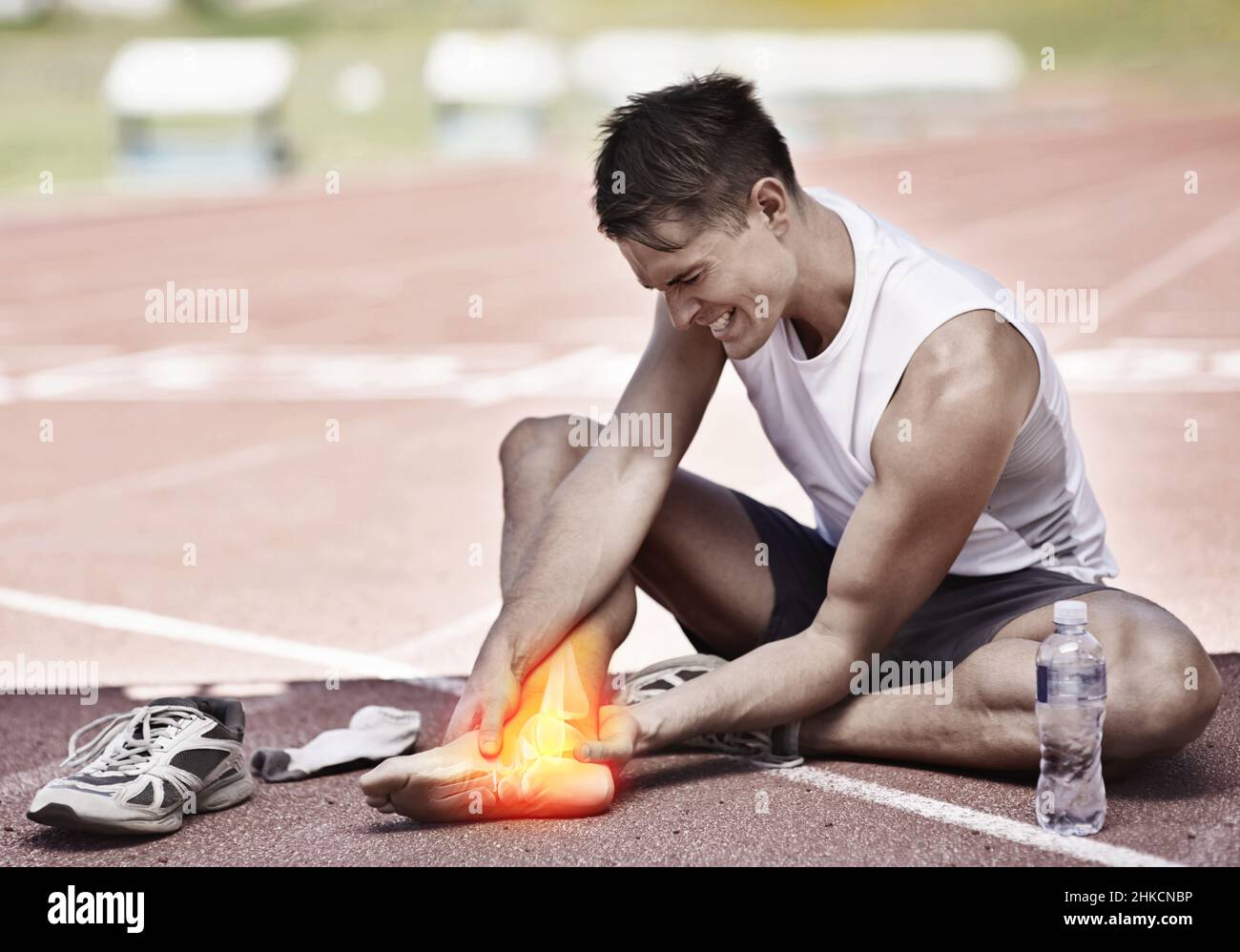 There's risk of injury in every sport Stock Photo - Alamy