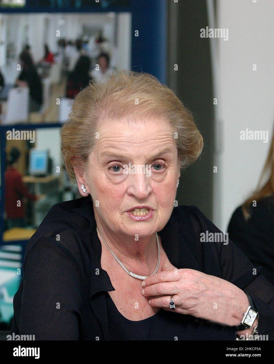 ISTANBUL, TURKEY - JULY 2: American politician and diplomat Madeleine ...