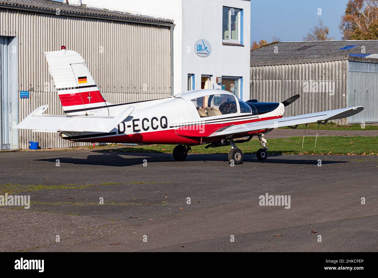 Morane-Saulnier MS 893 D-ECCQ EDHE Stock Photo - Alamy
