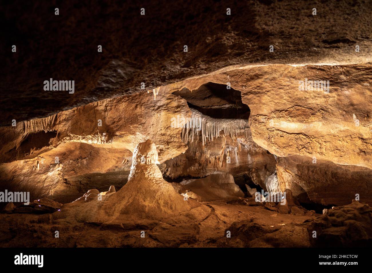 Koneprusy Caves is a cave system in the heart of the limestone region ...