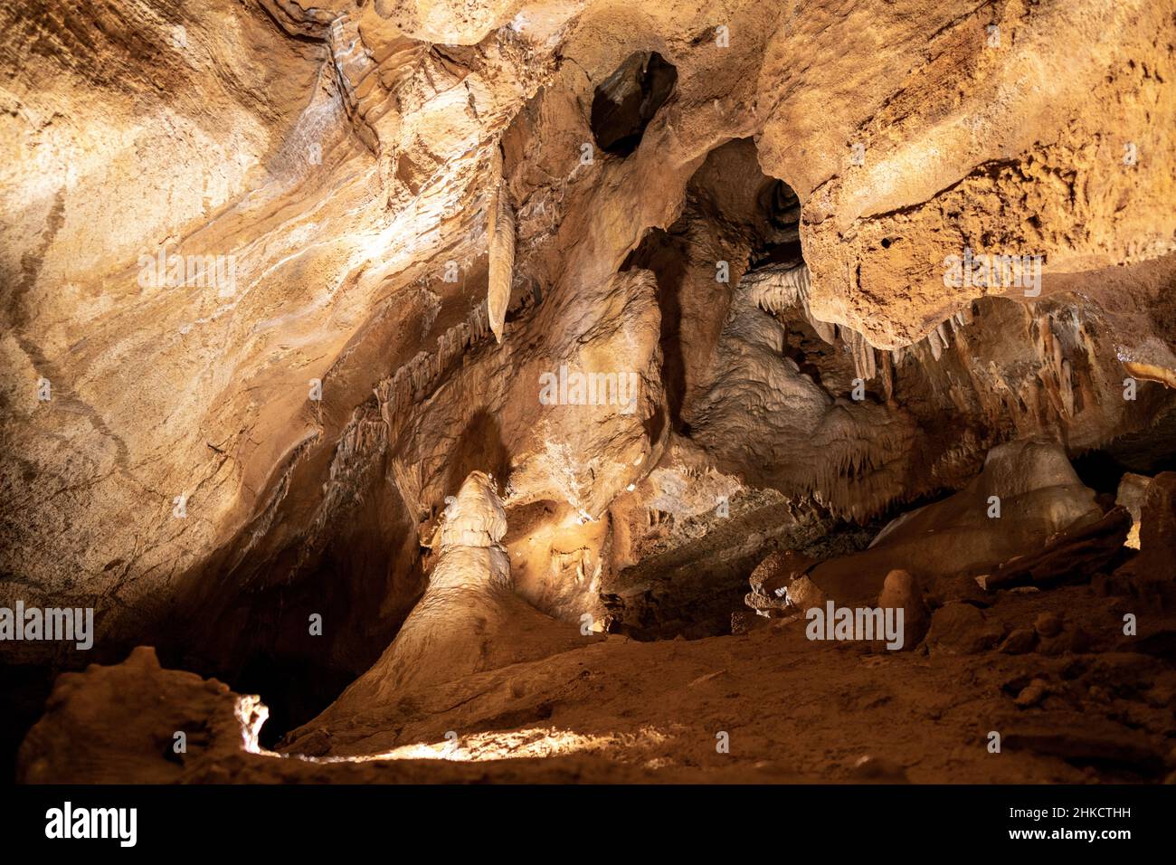 Koneprusy Caves is a cave system in the heart of the limestone region ...