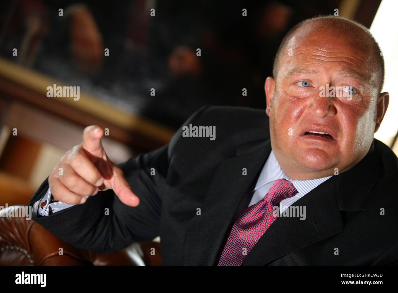 ISTANBUL, TURKEY - APRIL 9: Famous Turkish businessman and former Koc ...