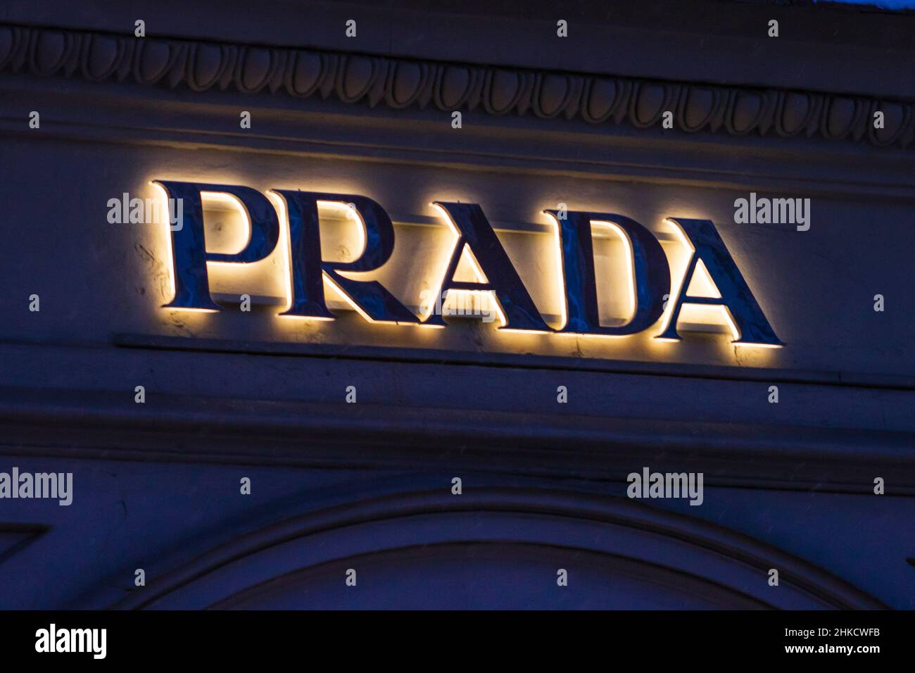 Prada trademark hi-res stock photography and images - Alamy
