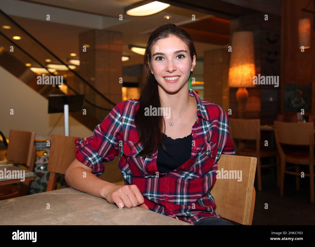 ISTANBUL, TURKEY - JANUARY 23: Famous Turkish volleyball player Naz ...