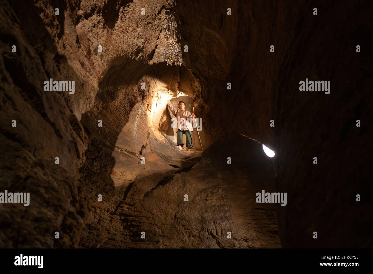 Koneprusy Caves is a cave system in the heart of the limestone region ...