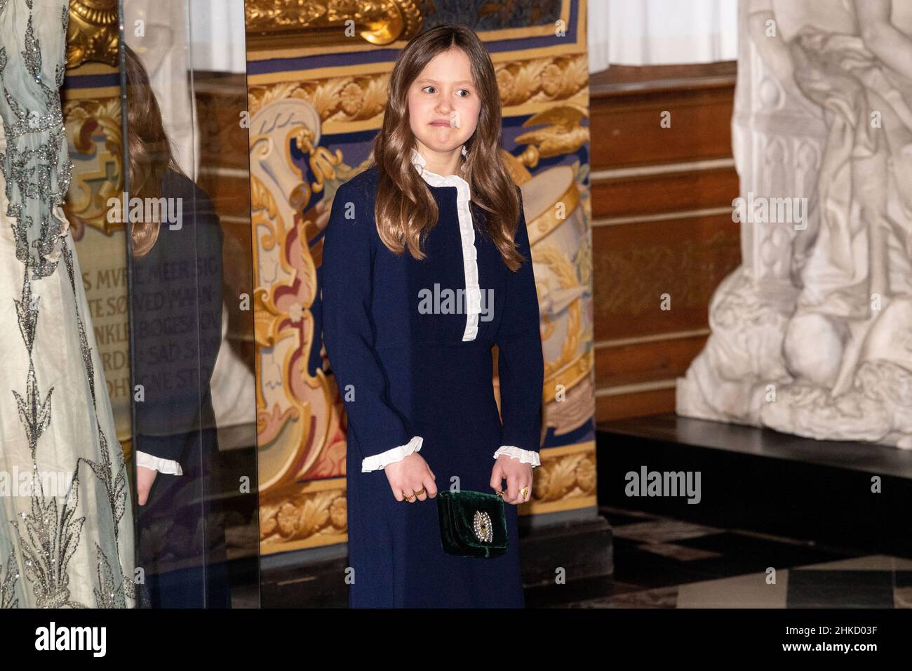 Hillerod, Denmark. 03rd Feb, 2022. Princess Josephine during the ...