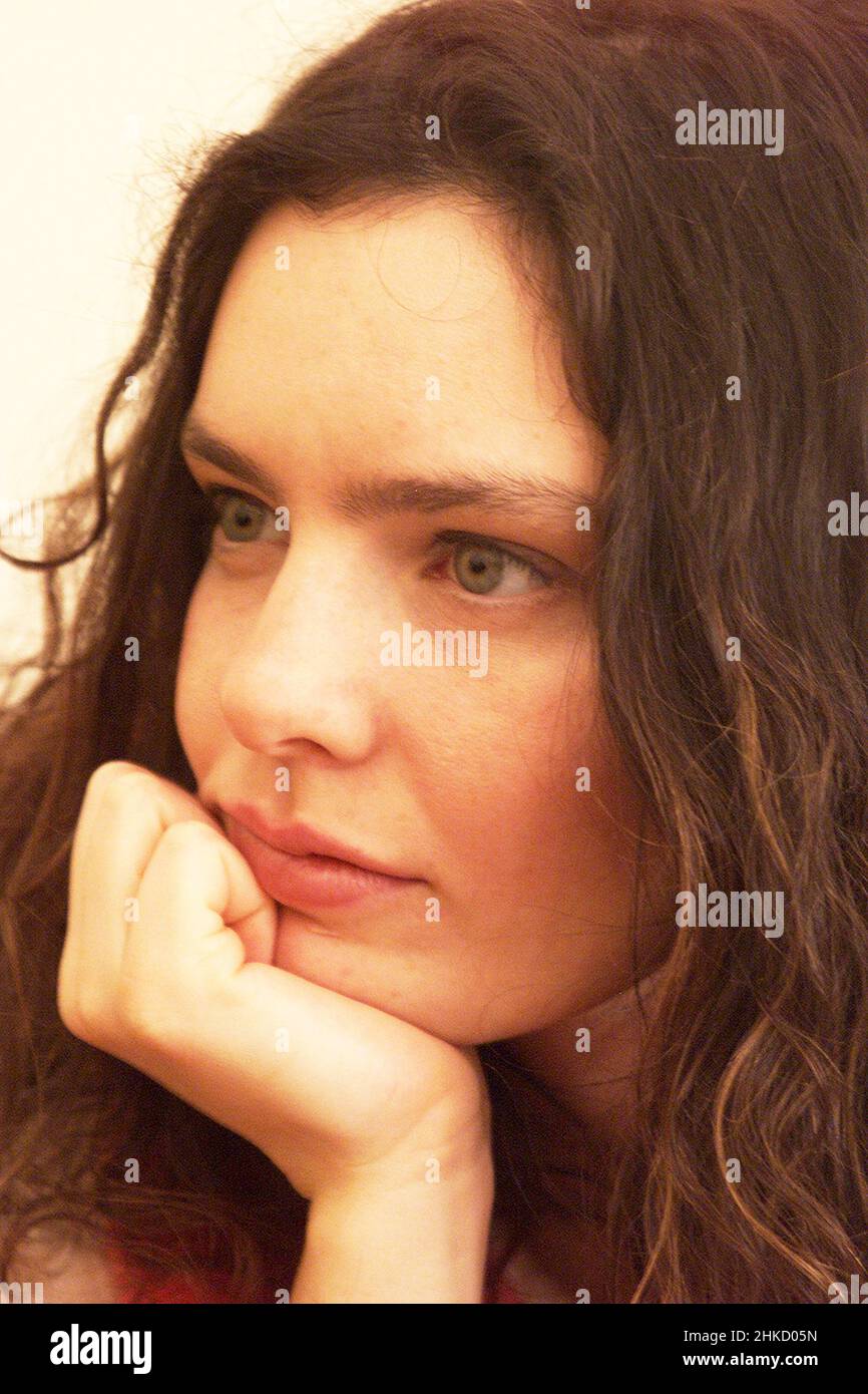 ISTANBUL, TURKEY - APRIL 2: Famous Turkish singer and songwriter Nil ...