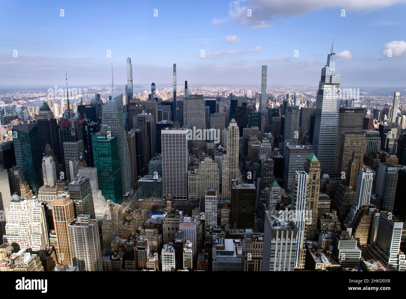New york empire state winter hi-res stock photography and images - Alamy