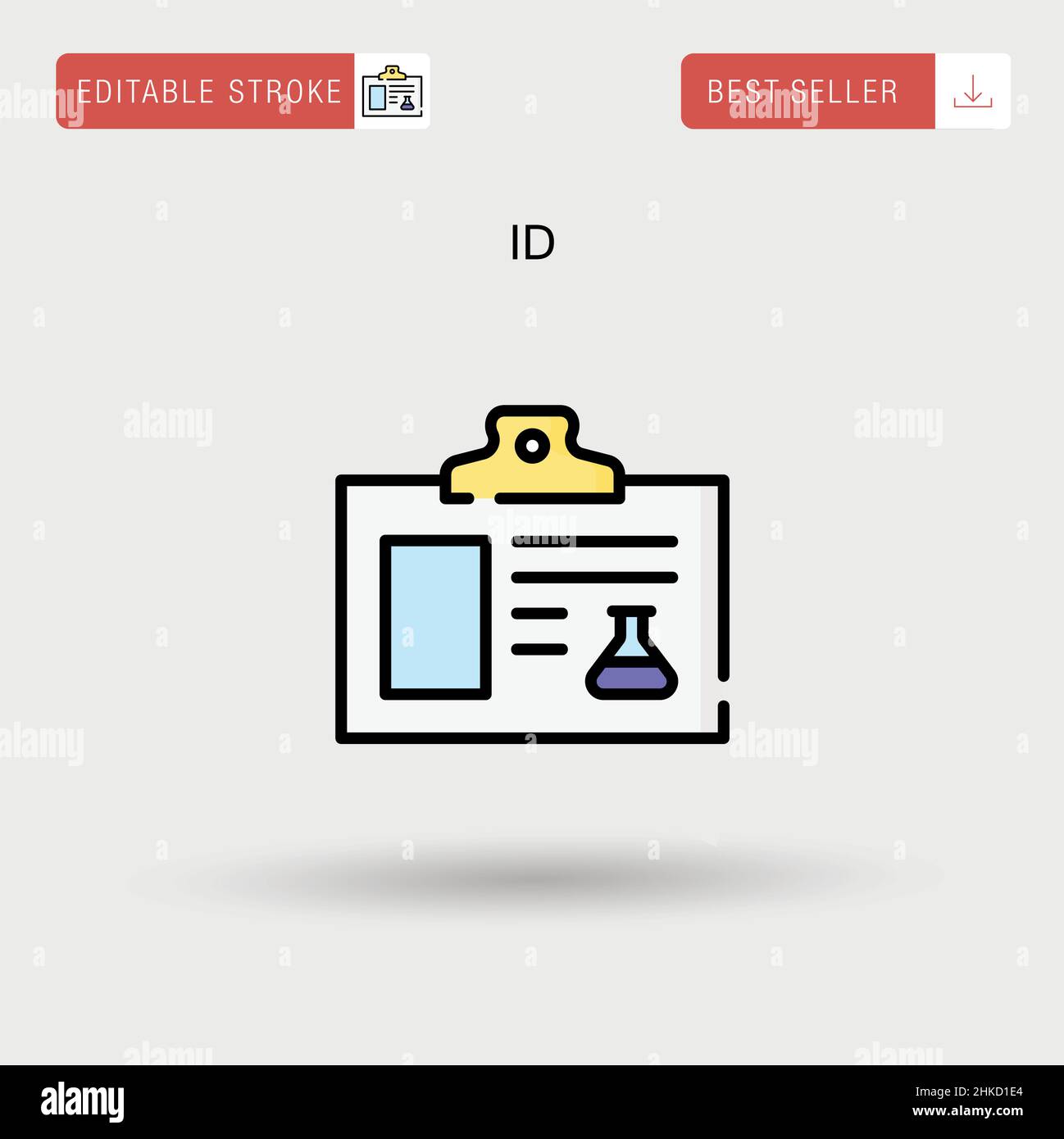 Identification id Stock Vector Images - Alamy