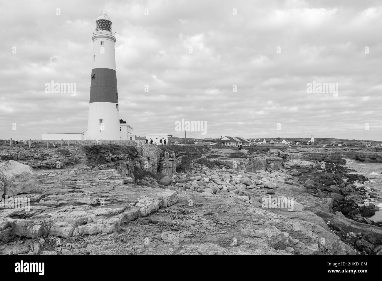 Portland Bill lighthouse in Dorset Stock Photo - Alamy