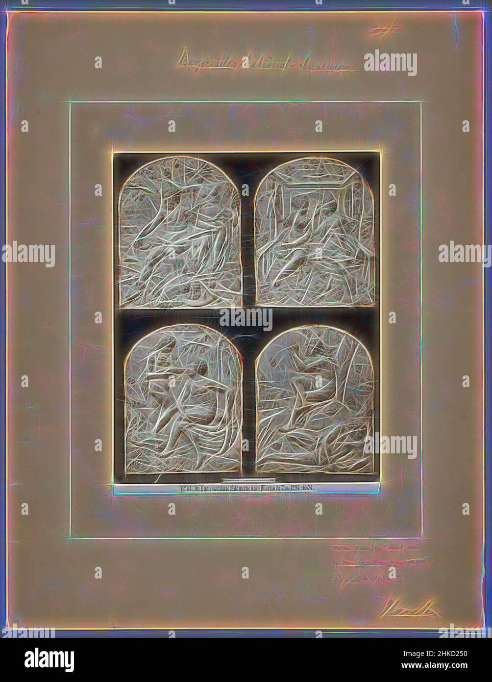 Inspired by Four reliefs with the temperaments after prints by Marten ...