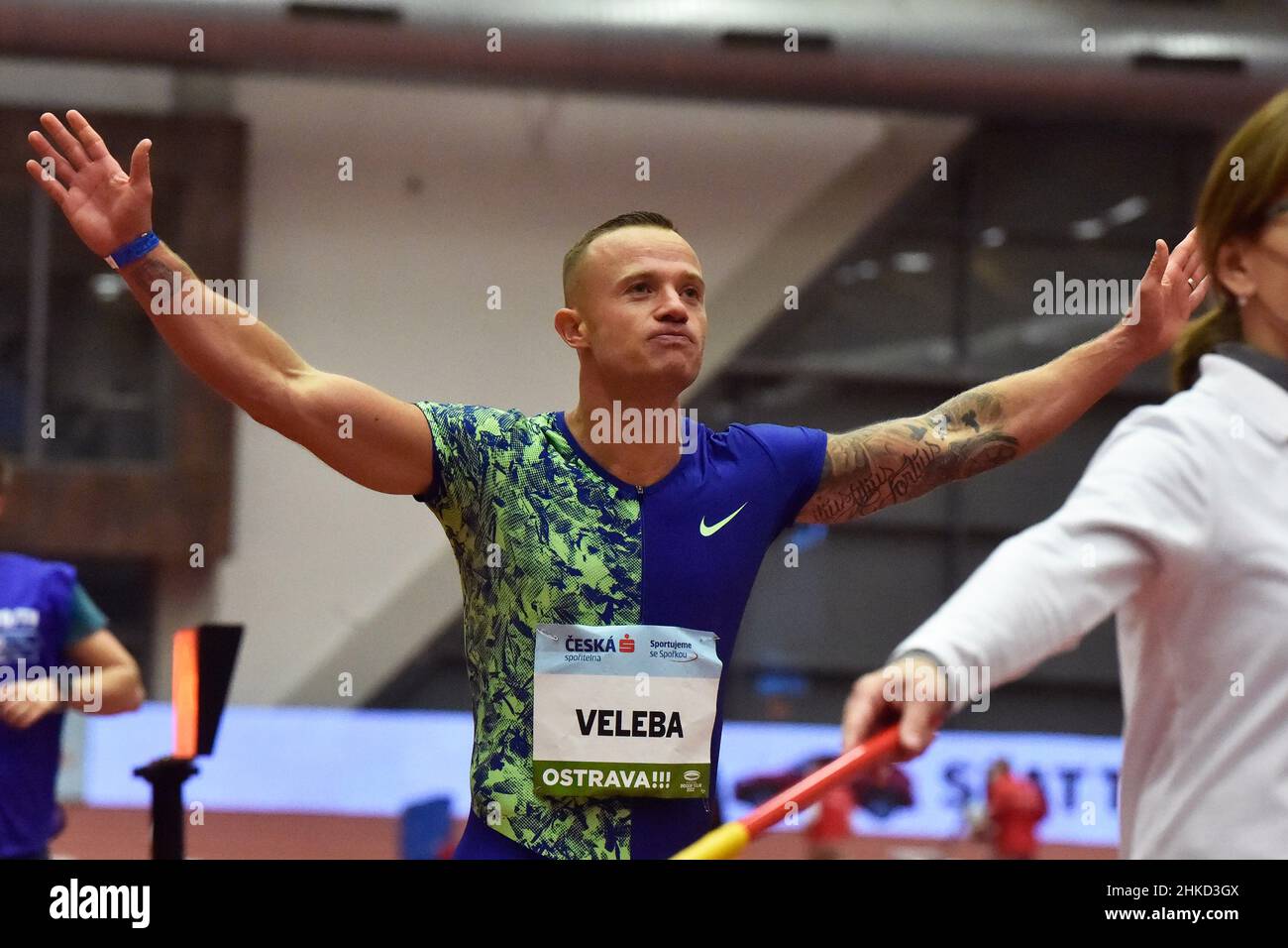 Ostrava, Czech Republic. 03rd Feb, 2022. Jan Veleba of Czech Republic ...