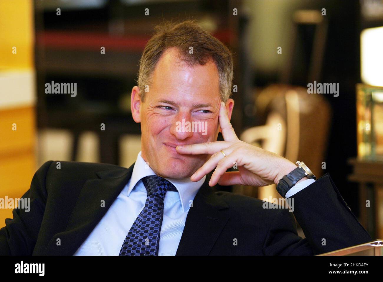 ISTANBUL, TURKEY - JANUARY 10: DFS Group Chief Executive Chairman and ...