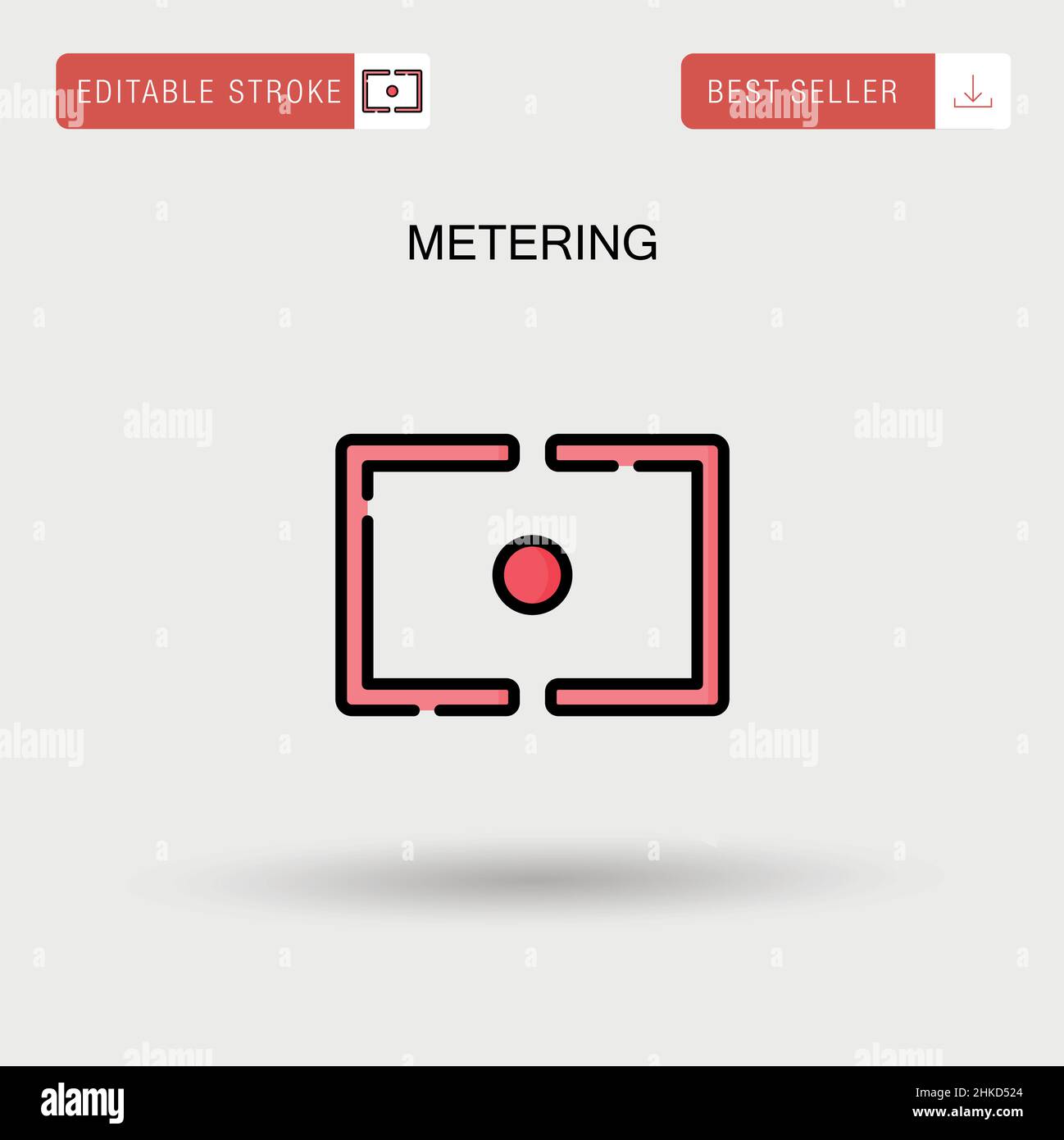 Metering Simple vector icon Stock Vector Image & Art - Alamy