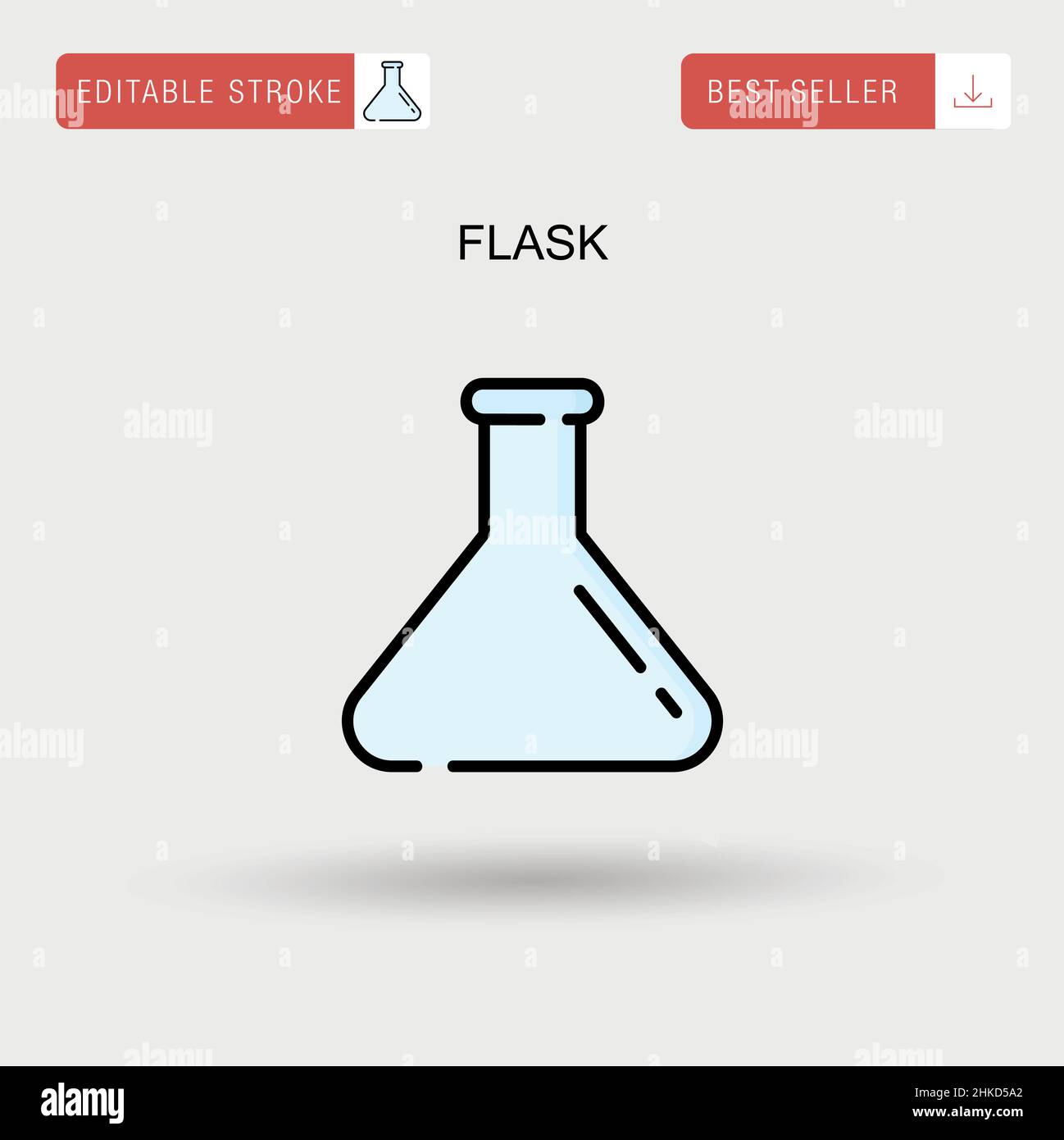 Empty erlenmeyer flask hi-res stock photography and images - Alamy