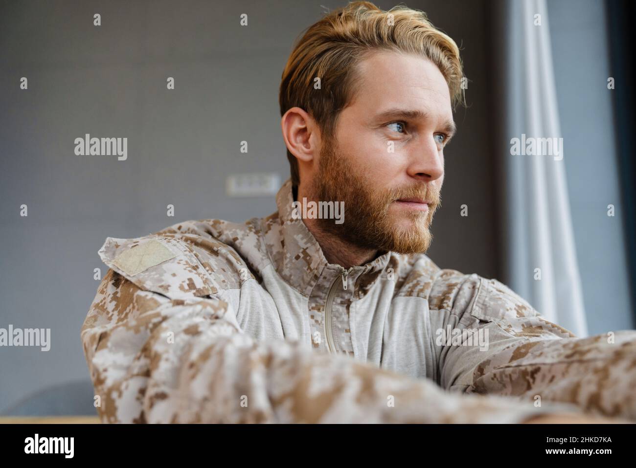 Confident soldier in military uniform hi-res stock photography and ...