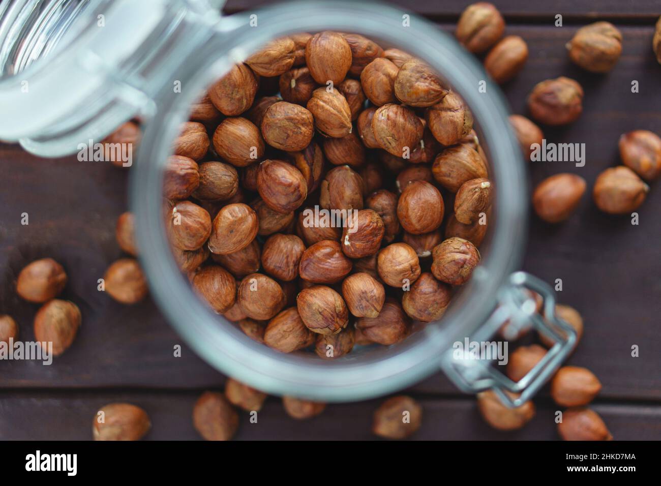 Hazel wood texture hi-res stock photography and images - Alamy