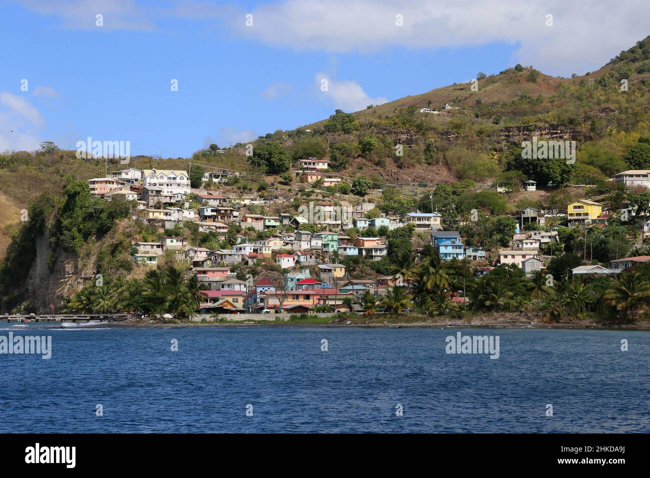 Canaries, Saint Lucia, Windward Islands, Lesser Antilles, West Indies ...