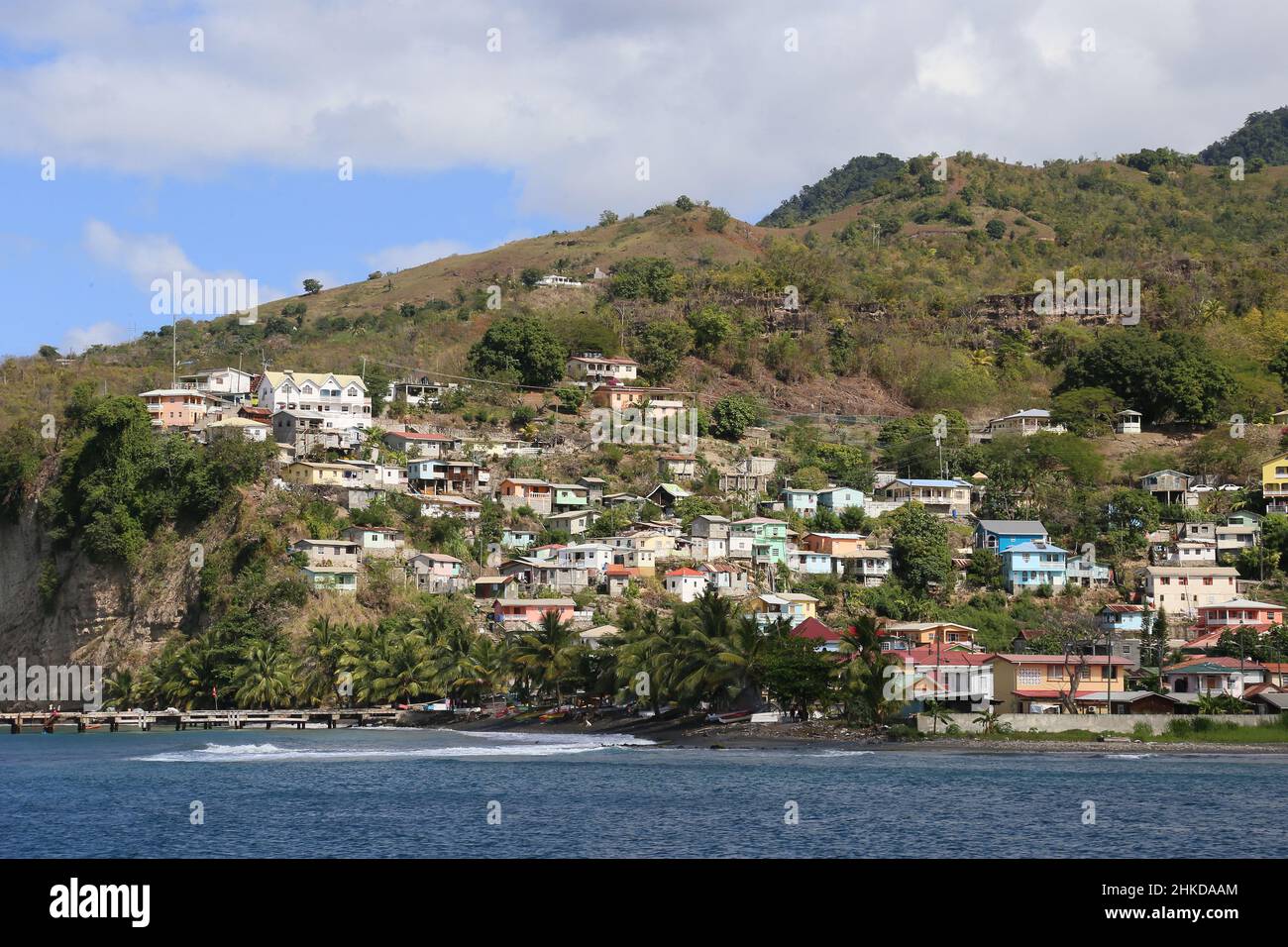 Canaries, Saint Lucia, Windward Islands, Lesser Antilles, West Indies ...