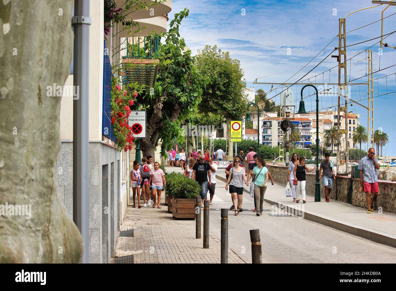 Sant Pol de Mar is the most picturesque of the Costa Brava villages ...