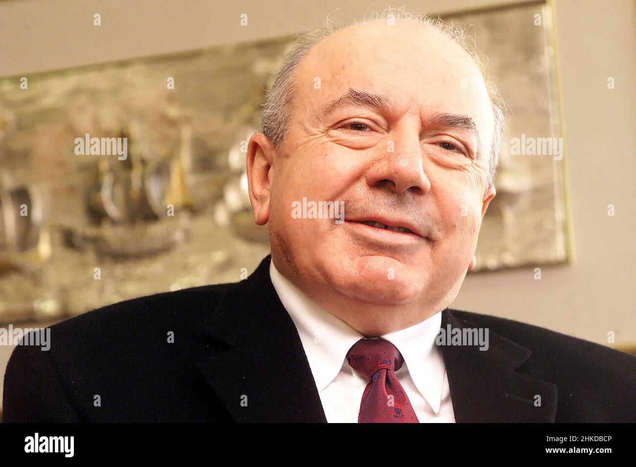 ISTANBUL, TURKEY - APRIL 9: Turkish businessman and Sabanci family ...