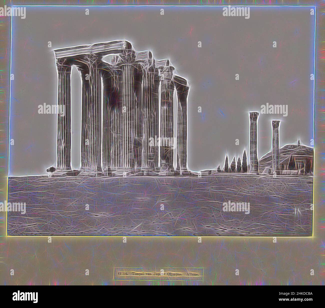 Inspired by Temple of Jupiter Olympus in Athens, Temple of Jupiter ...