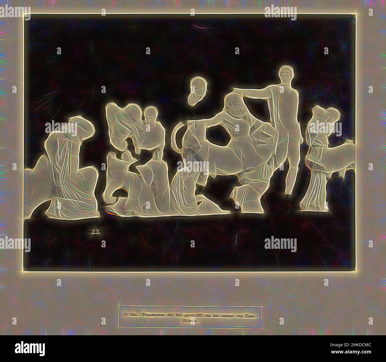 Inspired by Fragments of the gable field of the temple of Zeus, G 55A ...