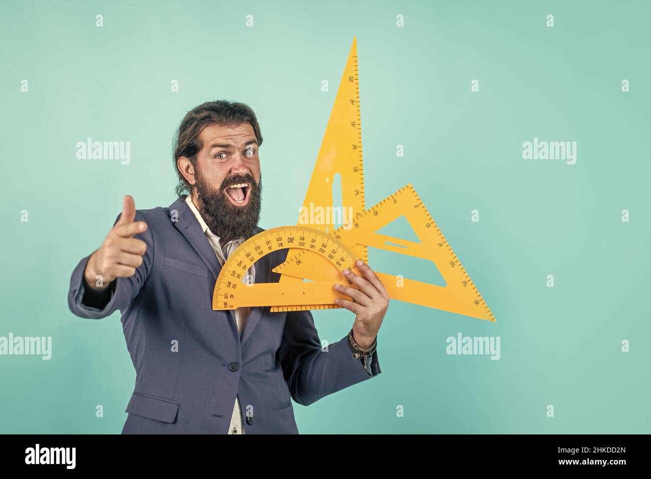 Man using compasses hi-res stock photography and images - Alamy