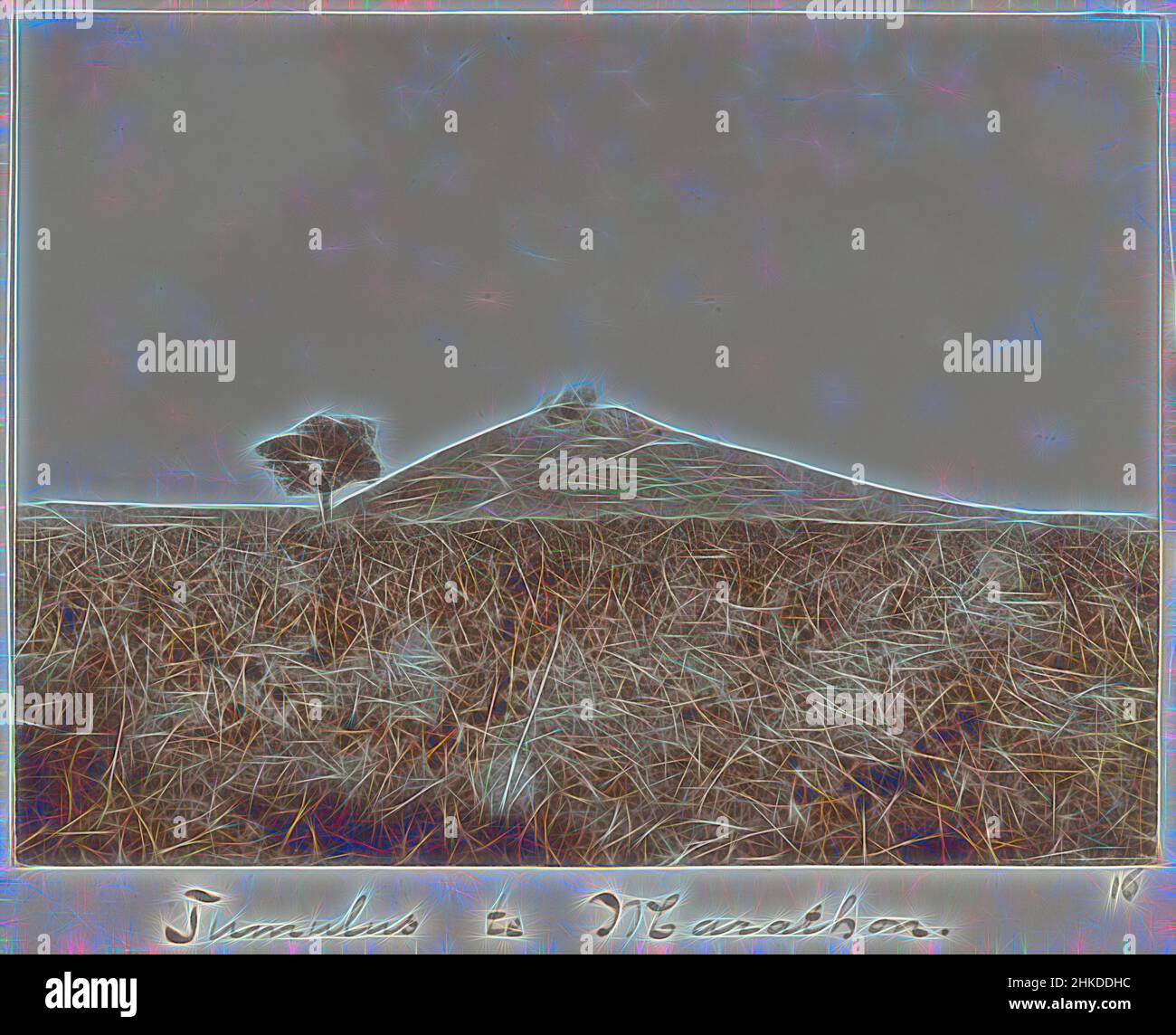 Inspired by View of the tumulus of Marathon, Greece, Tumulus at ...