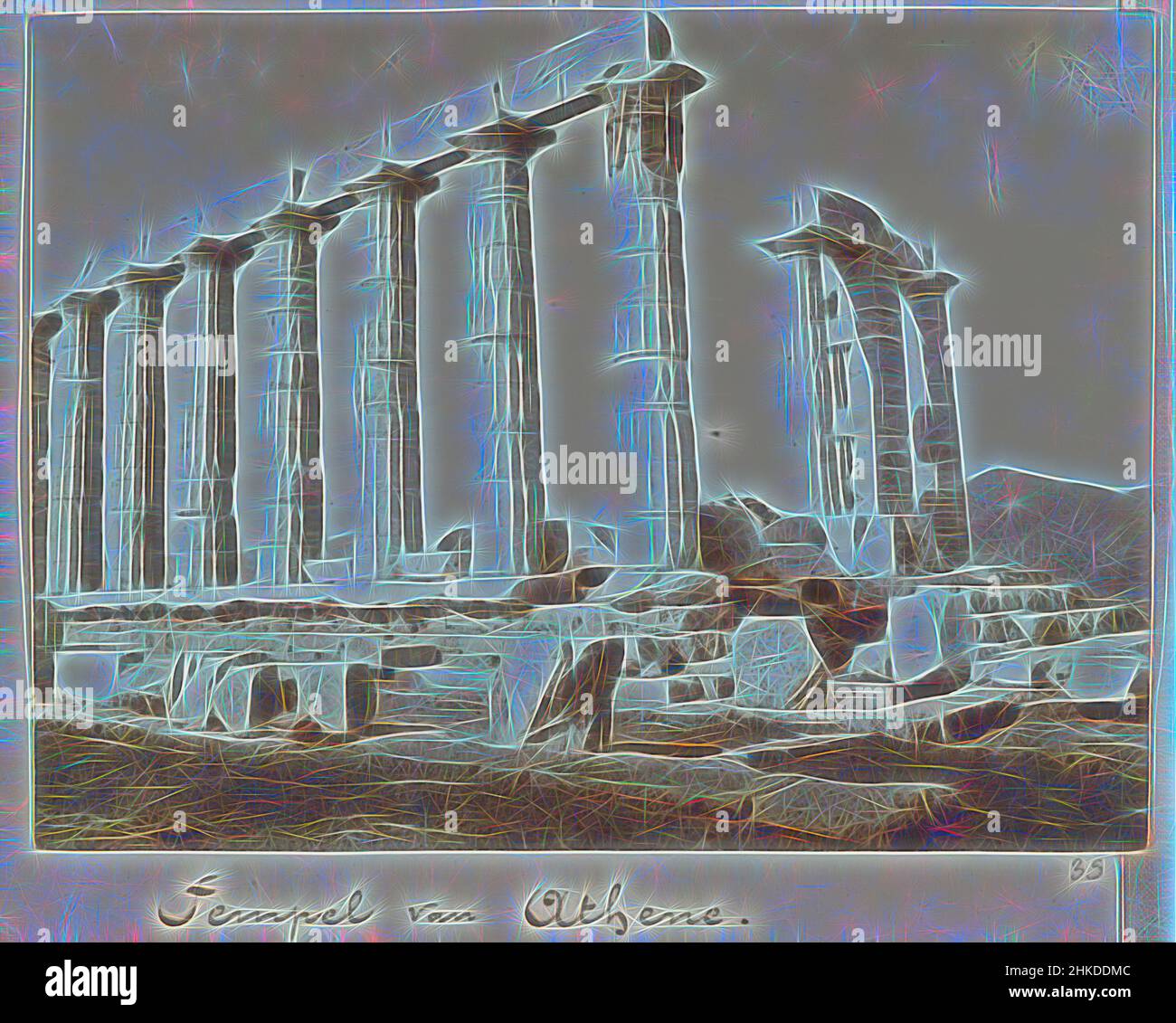 Inspired by The Temple of Athens, Greece, Temple of Athens, L. Heldring ...