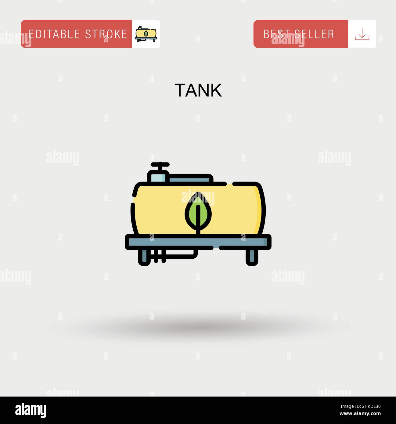 Petrochemical storage tank Stock Vector Images - Alamy