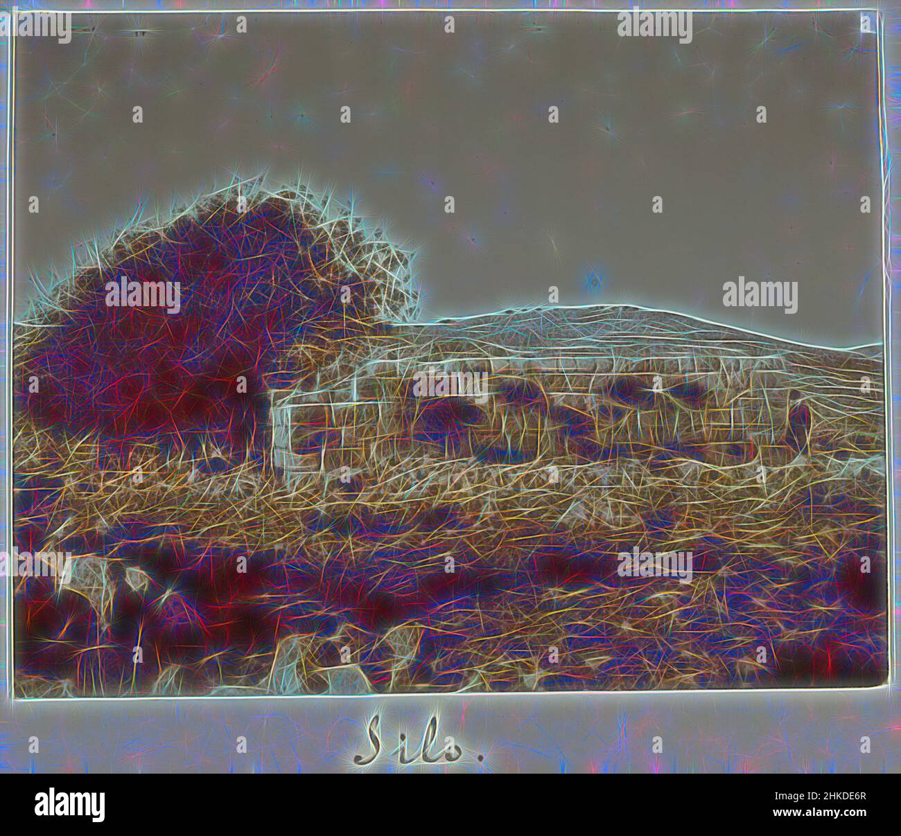 Inspired by View of the ruins of the abandoned site of Silo (Shiloh ...