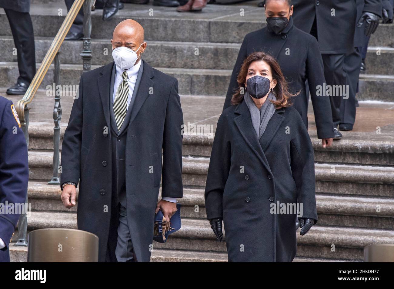 New York, United States. 02nd Feb, 2022. New York City Mayor Eric Adams ...