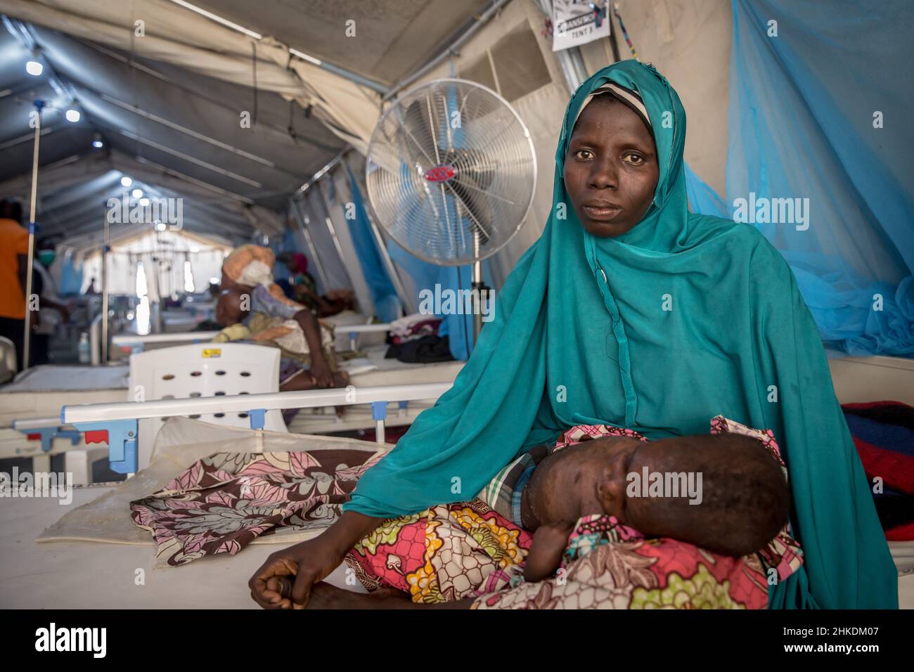 Maiduguri, Borno State, Nigeria. 25th Nov, 2021. Falmata Bulama and her ...