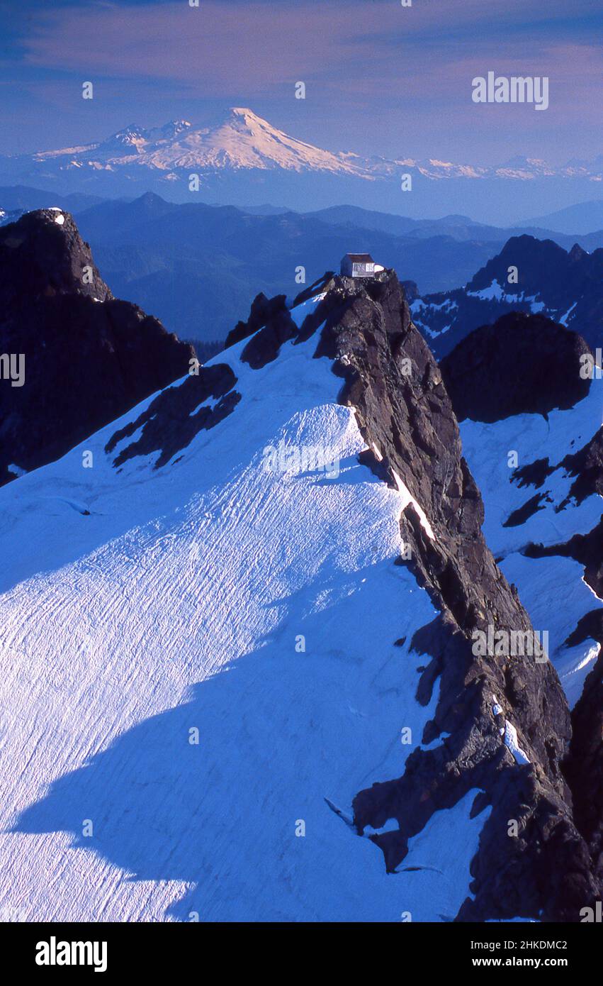 Three Fingers Fire Lookout, North Cascades, Washington Stock Photo - Alamy