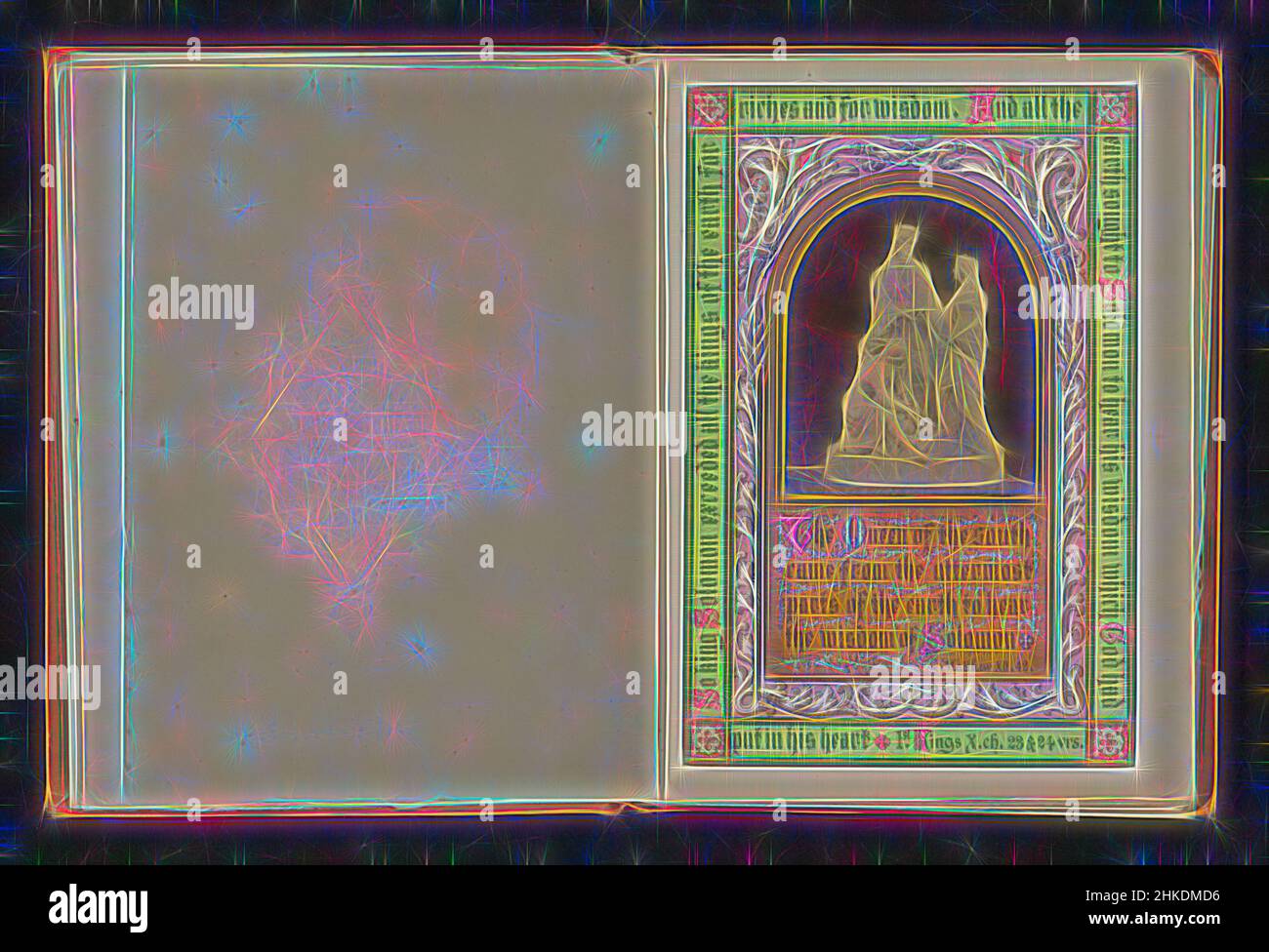 Inspired by Sculpture group, representing King Solomon and the Queen of ...