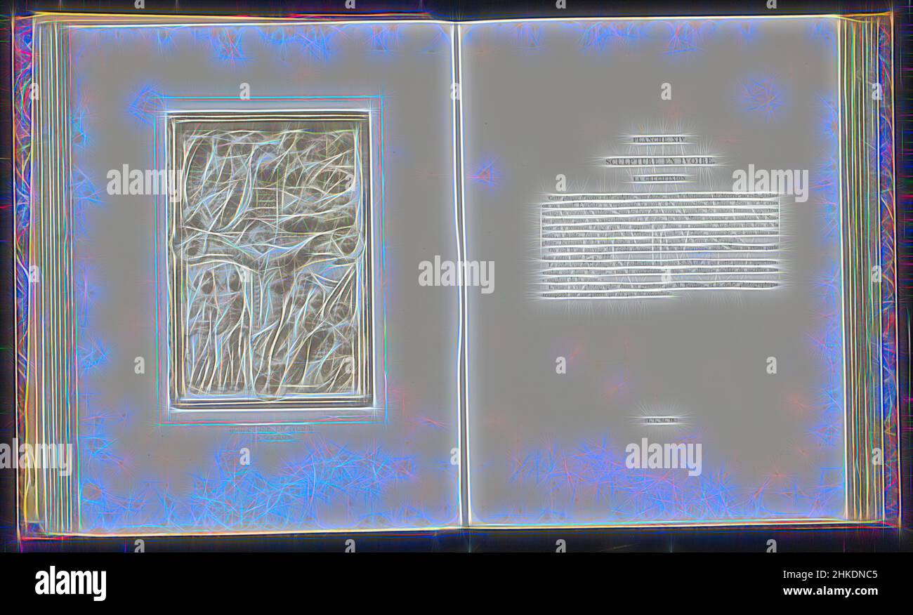 Inspired by Relief on ivory, depicting the Crucifixion of Christ, La Crucifixion, Sculpture en ...