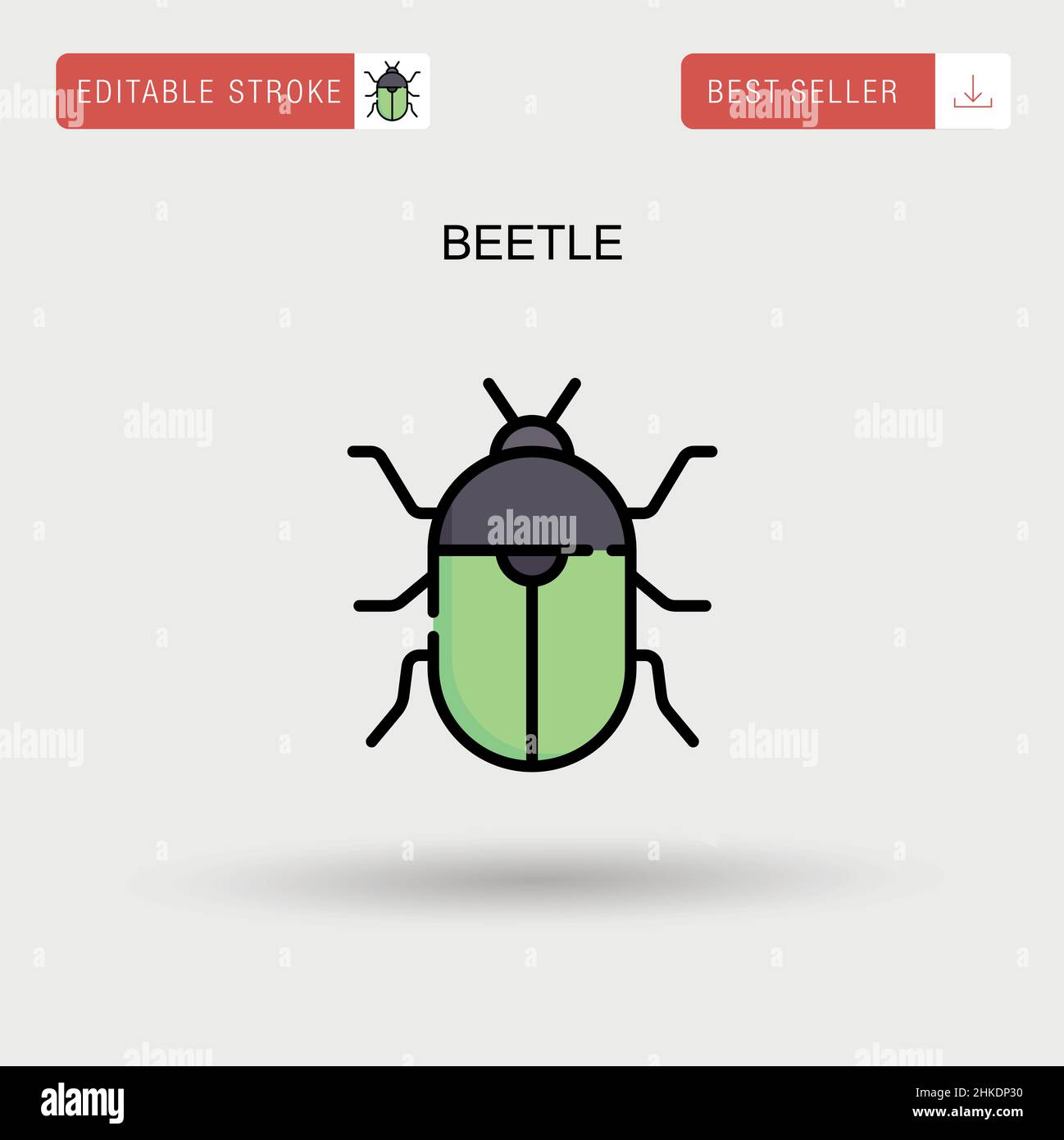 Beetle environment Stock Vector Images - Alamy