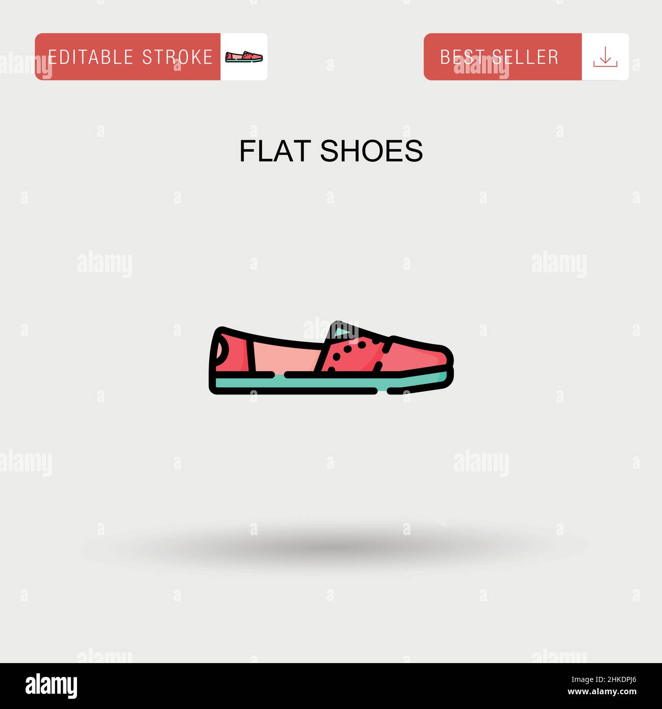 Ballet flats Stock Vector Images - Alamy