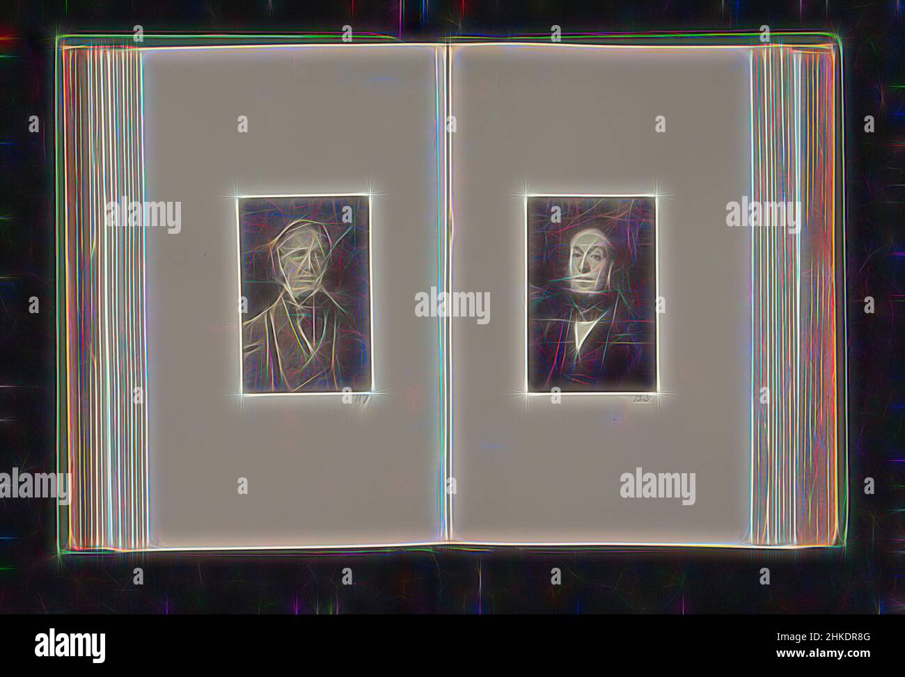 Inspired by , depicting a portrait of William Clark, Thomas Annan ...