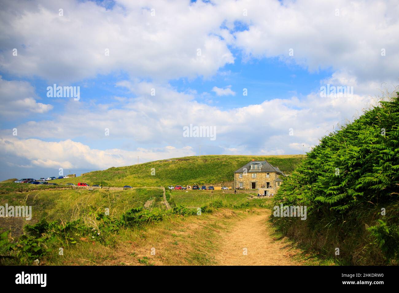 Druidstone Hotel from The Pembrokeshire Coast Path Stock Photo - Alamy