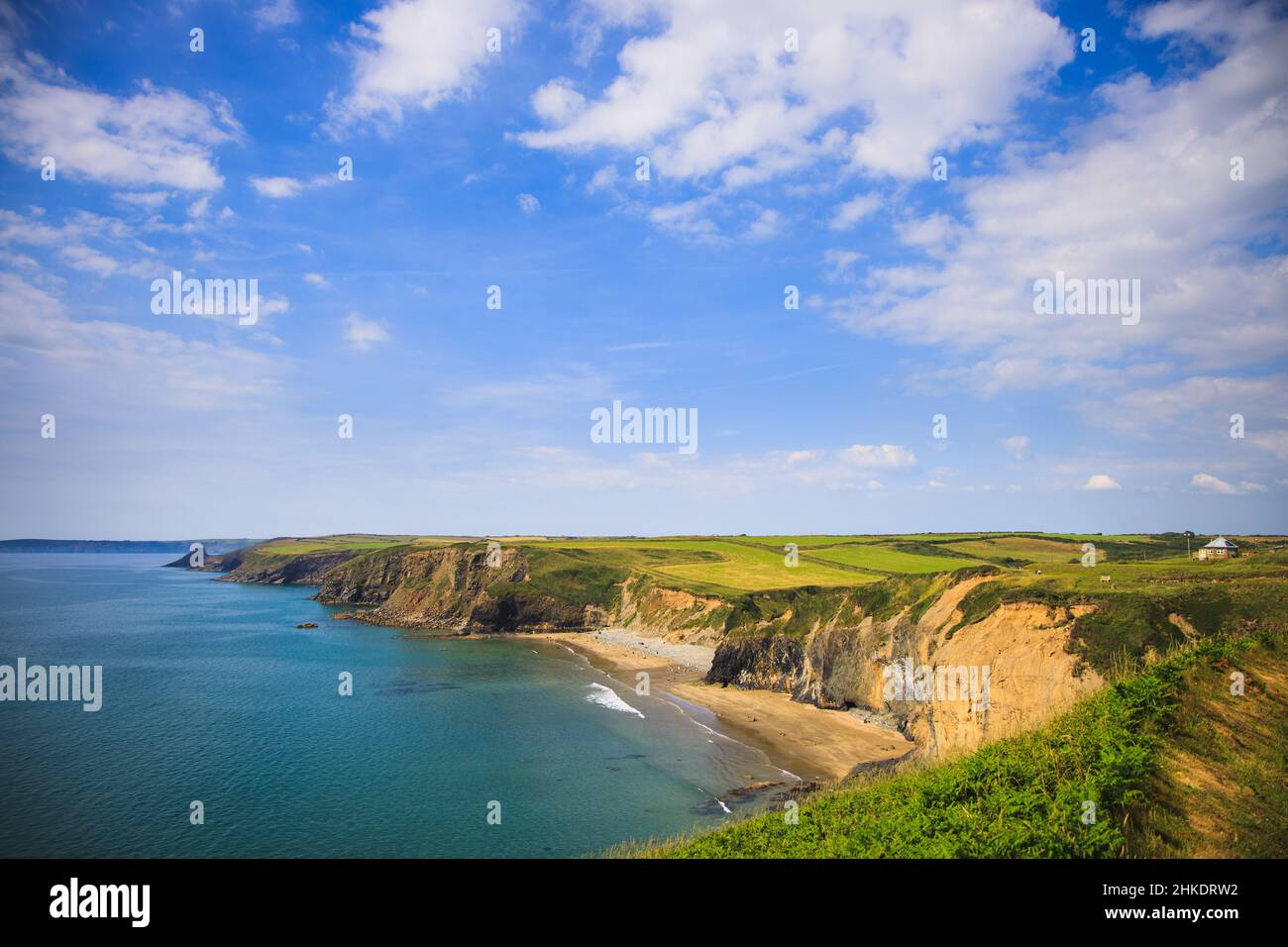 Druidstone beach in Pembrokeshire, Wales Stock Photo - Alamy
