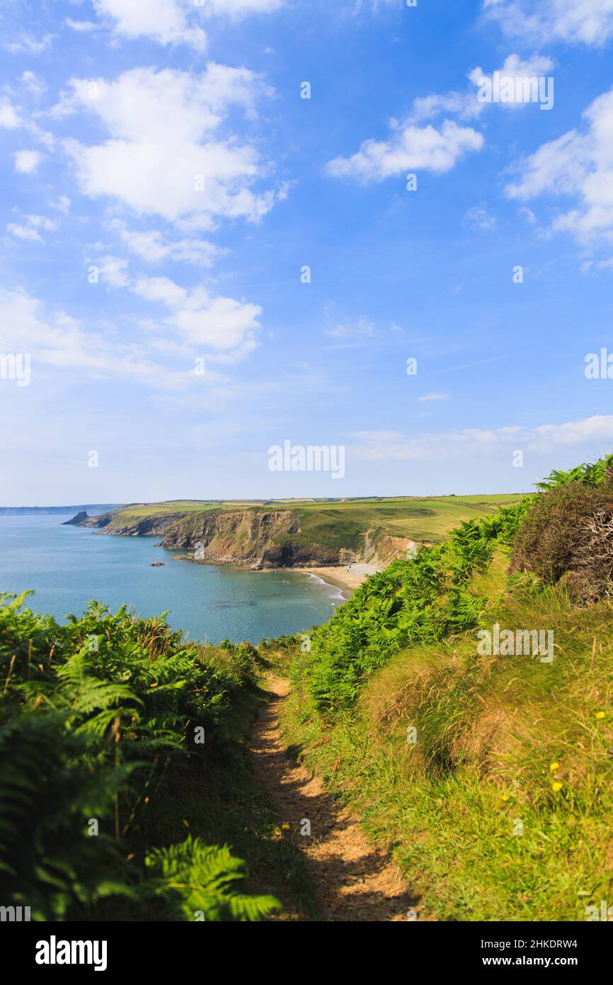 Druidstone beach hi-res stock photography and images - Alamy