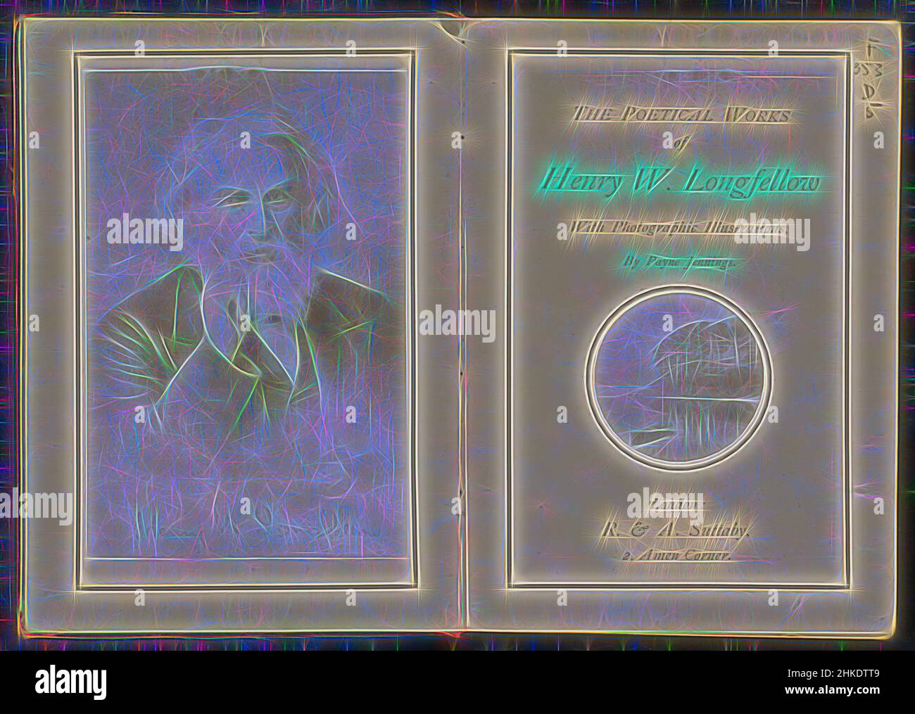 Inspired by Photoreproduction of a portrait of Henry Wadsworth ...