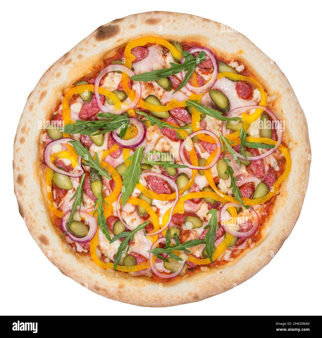 Pepperoni piza hi-res stock photography and images - Alamy