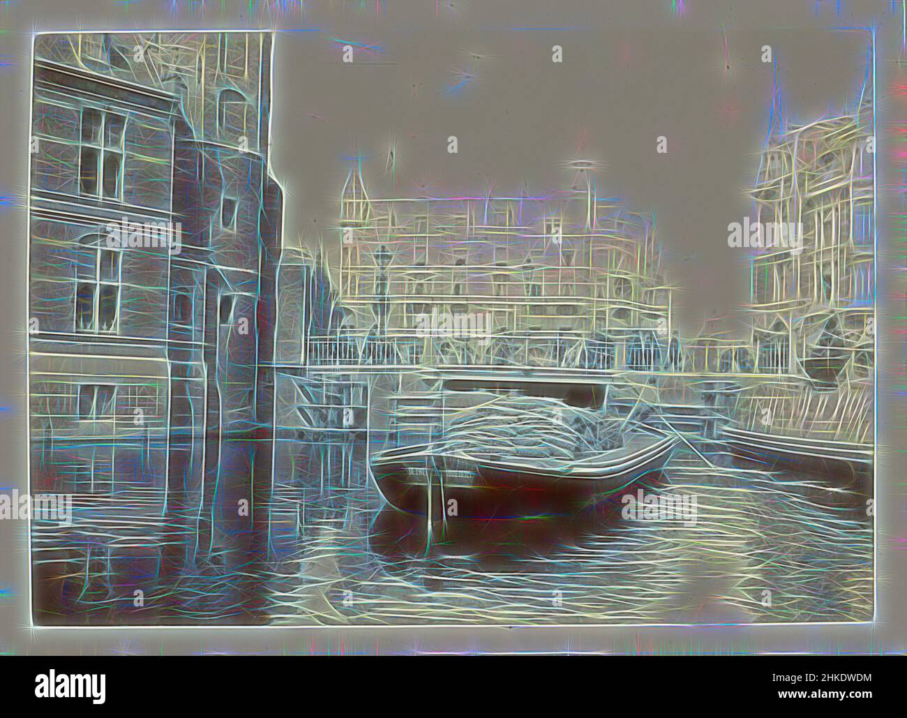 Inspired by Loaded ship 'The two brothers' in the Singel at the foot of ...