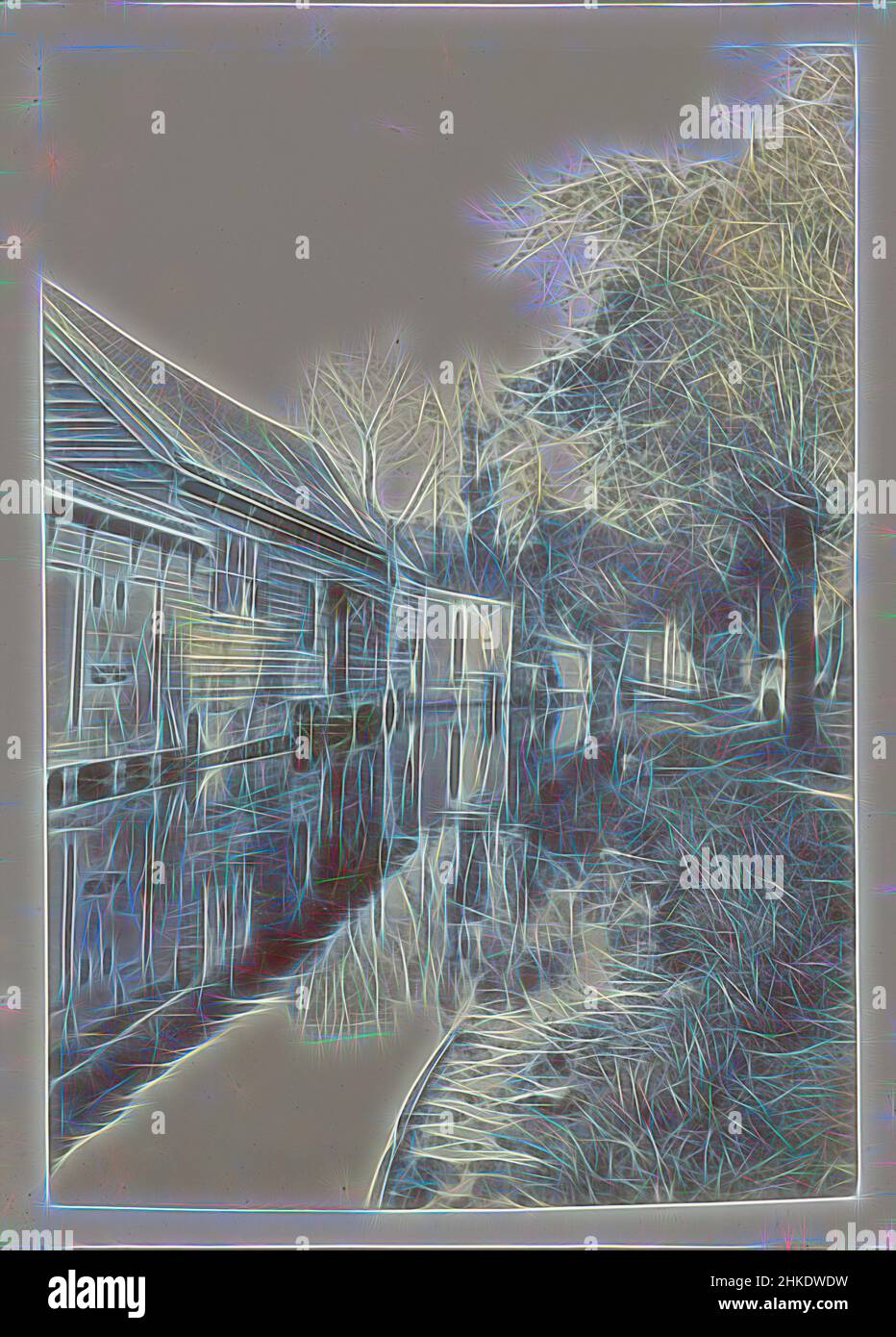 Inspired by Ditch behind the Lage Horn in Zaandam, James Higson ...