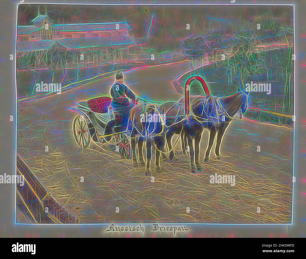 Inspired by Droshky with coachman, Russian tricycle,, Henry Pauw van ...