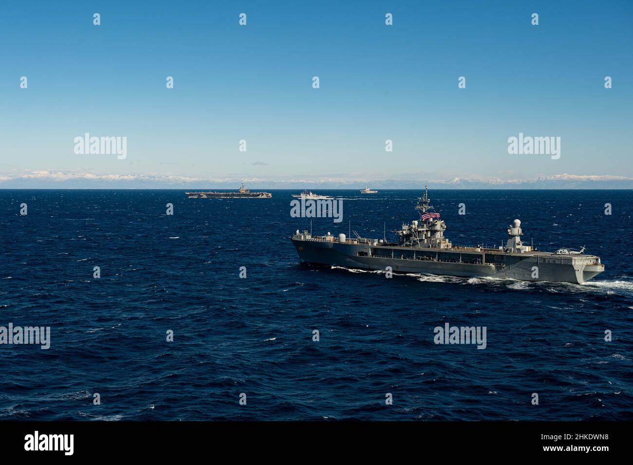 220202-N-PG226-1679 ADRIATIC SEA (Feb. 2, 2022) Ships from Harry S ...