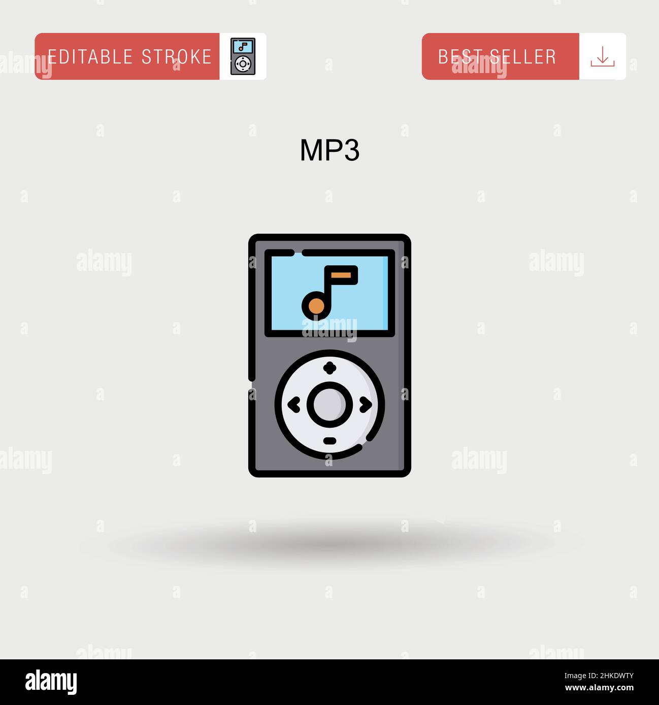 Mp3 Stock Vector Images - Alamy